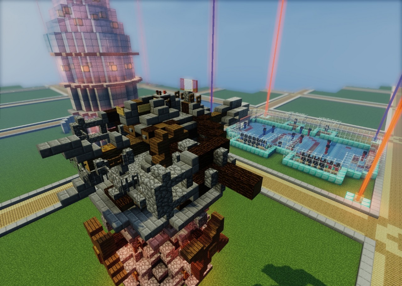 Steampunk ballista Minecraft Map
