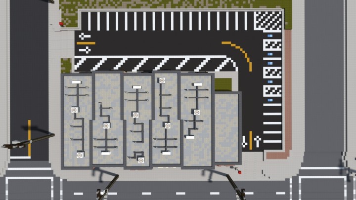 Row o' Shops | ECS Minecraft Map