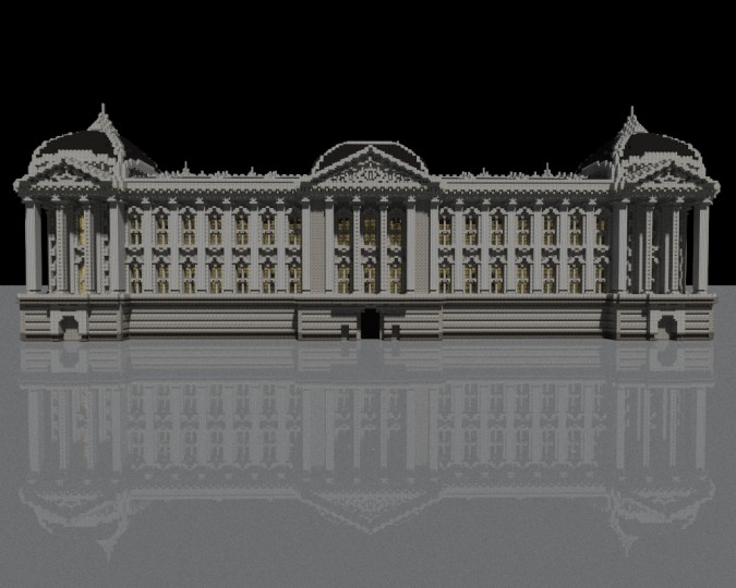Neoclassical Grand Library Minecraft Map