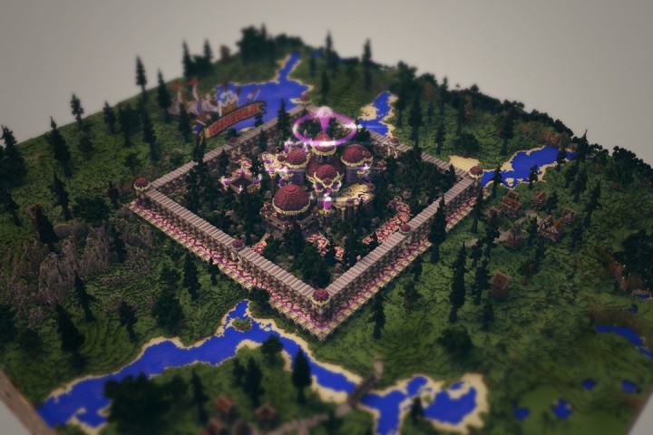 Mysterio - Factions spawn Minecraft Map