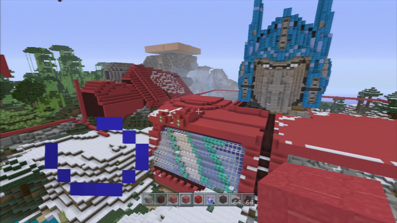 Transformers Optimus Prime Minecraft Map