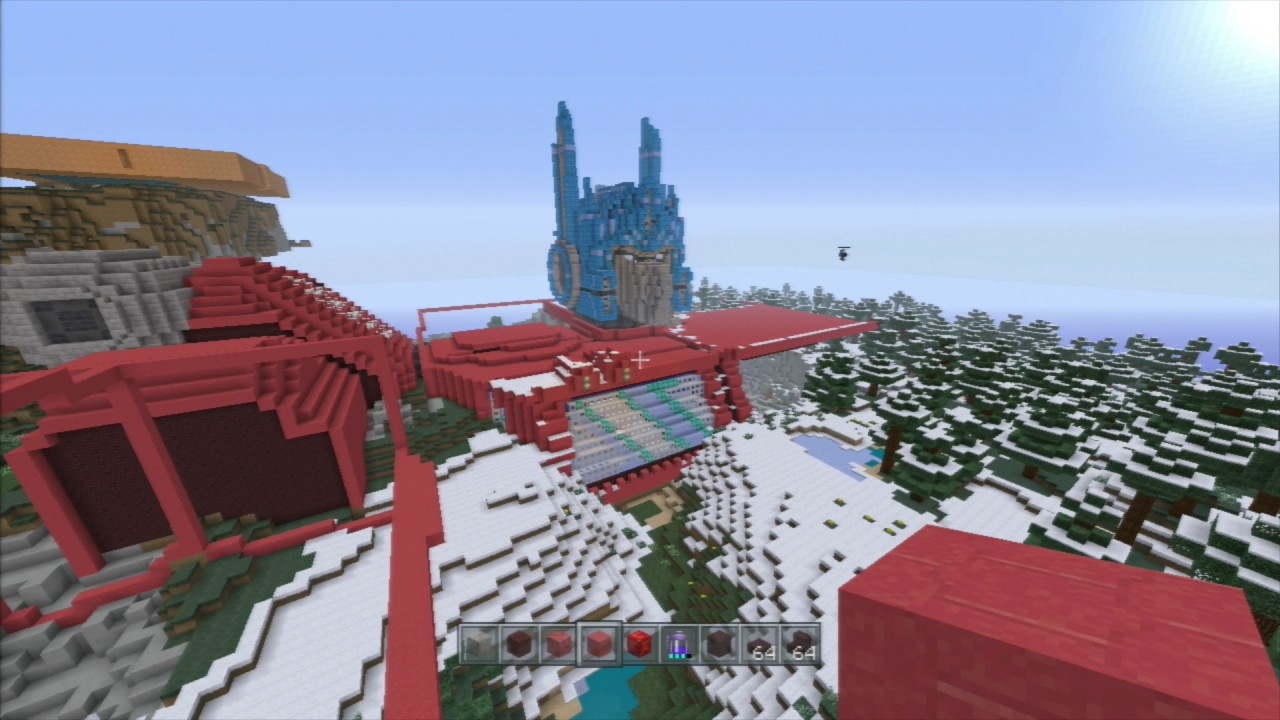 Transformers Optimus Prime Minecraft Map