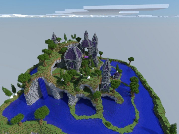 Purple Dreamworld Minecraft Map