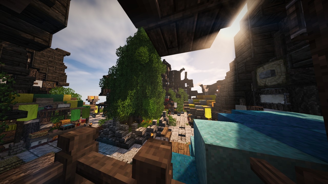 Toland - Town Square Minecraft Map