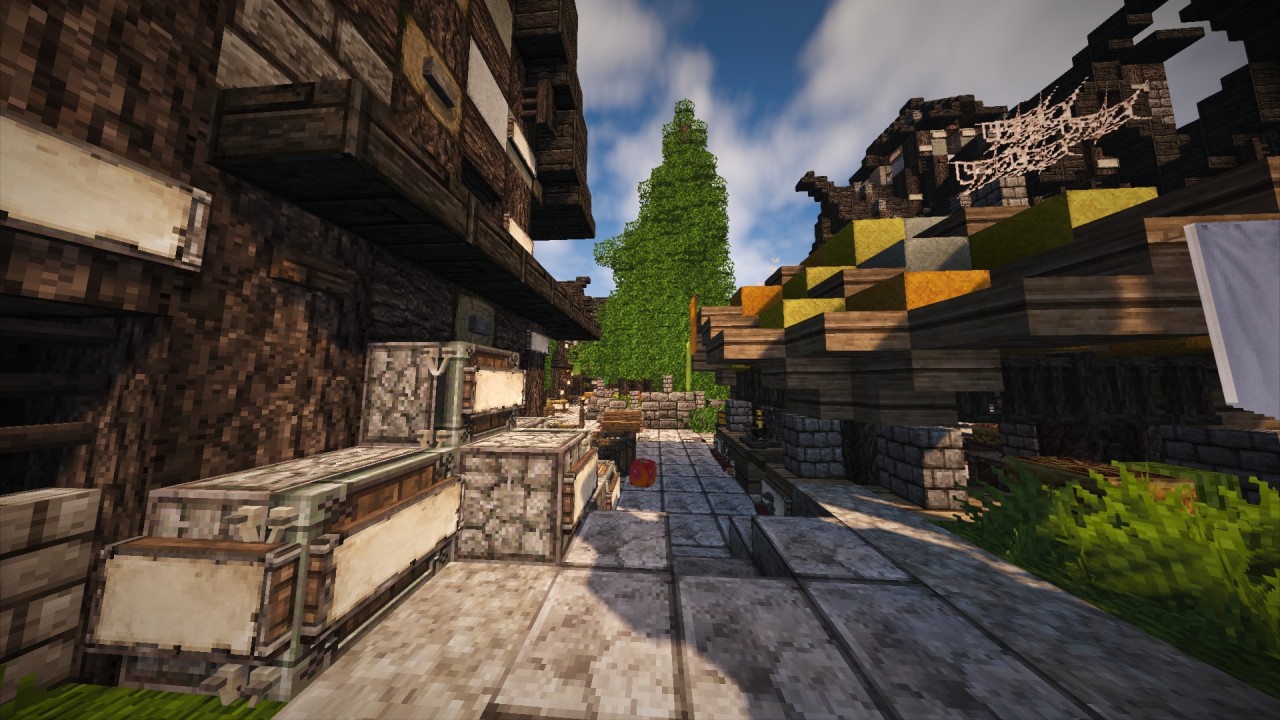 Toland - Town Square Minecraft Map