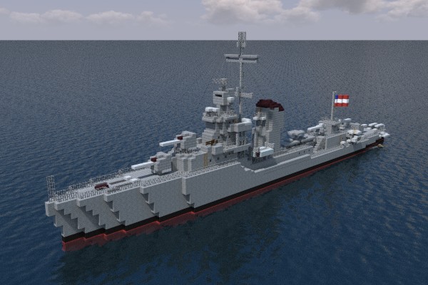 USN DD Sims Class Minecraft Map