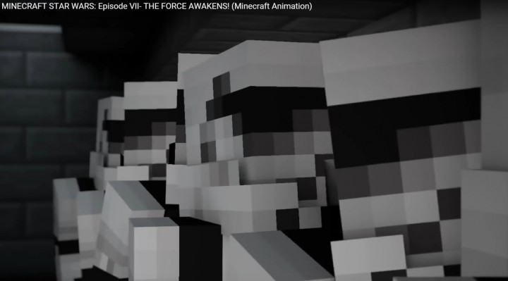 Minecraft Animation- Star Wars: The Force Awakens!