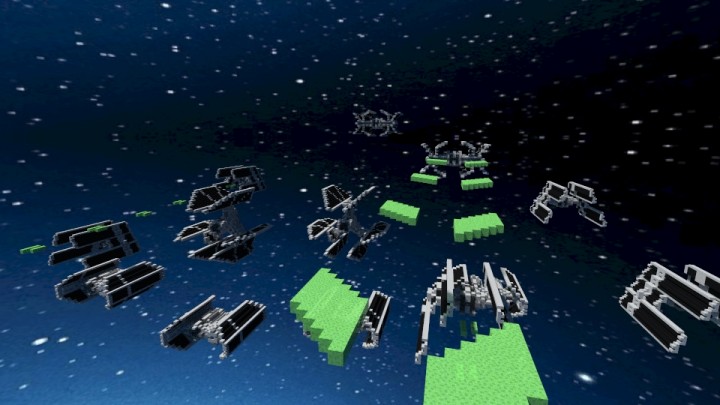 TIE Fighter/ Bomber Pack #2 STAR WARS Minecraft Project