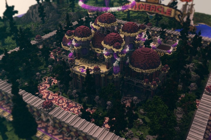 Mysterio - Factions spawn Minecraft Map