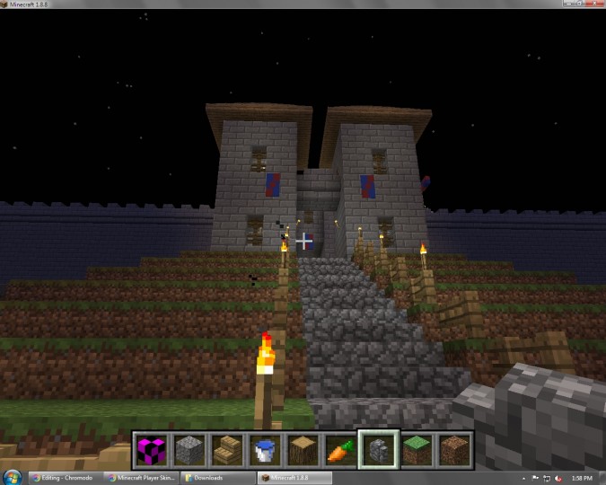 Suffolk Castle Minecraft Map