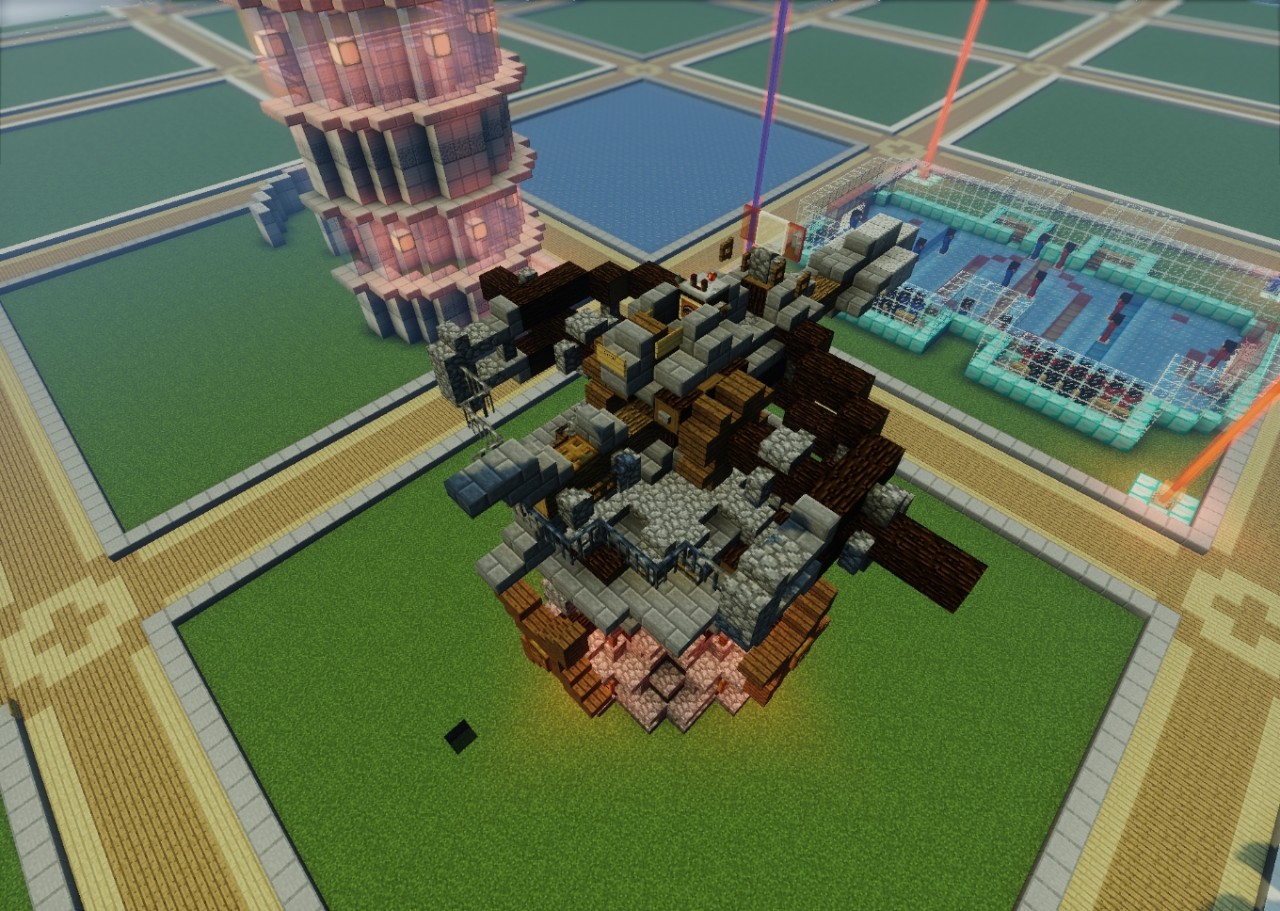 Steampunk ballista Minecraft Map