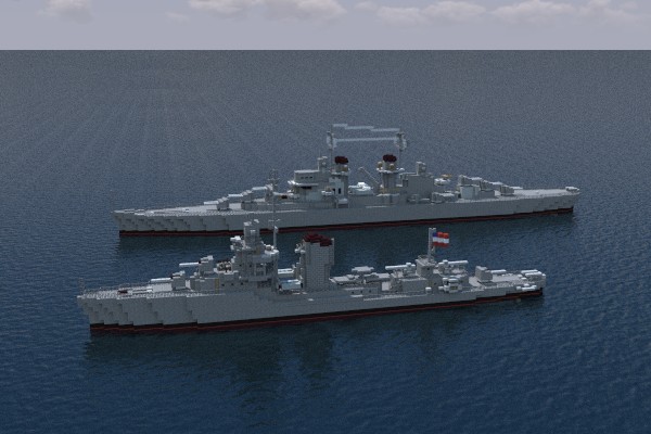 USN DD Sims Class Minecraft Map