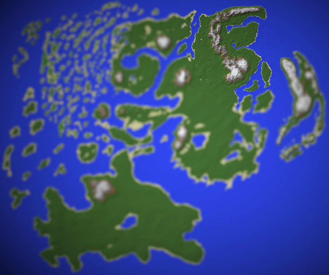 a world in progress Minecraft Map