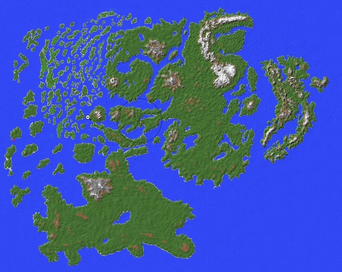 a world in progress Minecraft Map