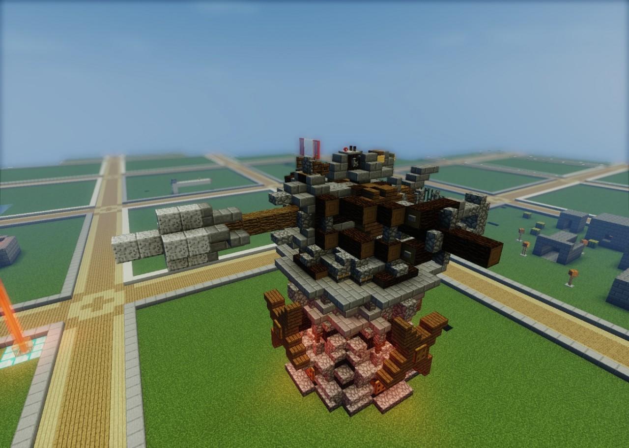 Steampunk ballista Minecraft Map