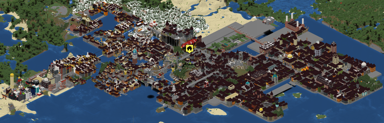 Shiro's city Minecraft Map