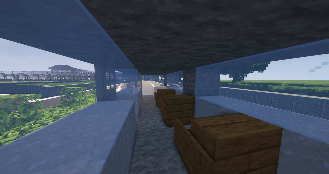Simple Bus Design Minecraft Map