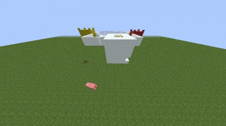 Snowball fight Minecraft Map