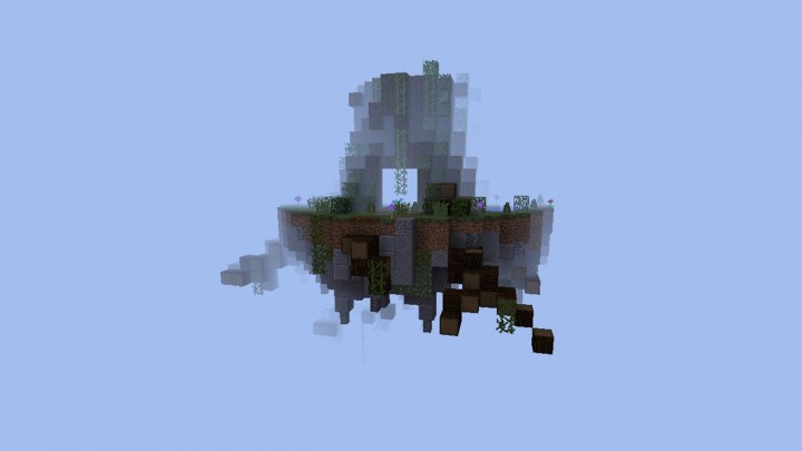 Tree Spawn, a Spawn Map (with vines) Minecraft Map