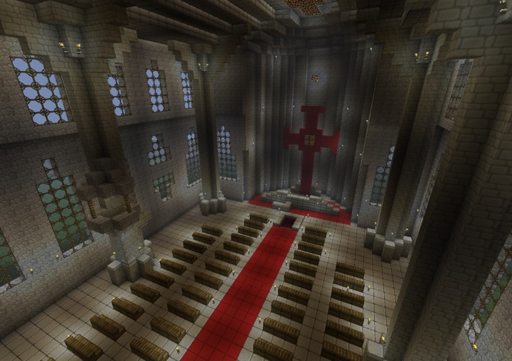 Cathedral of the Templar Order Minecraft Map