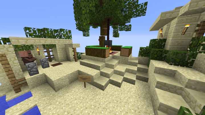 [BedWars-Map] Tropical Island by Power_Bauer Minecraft Map