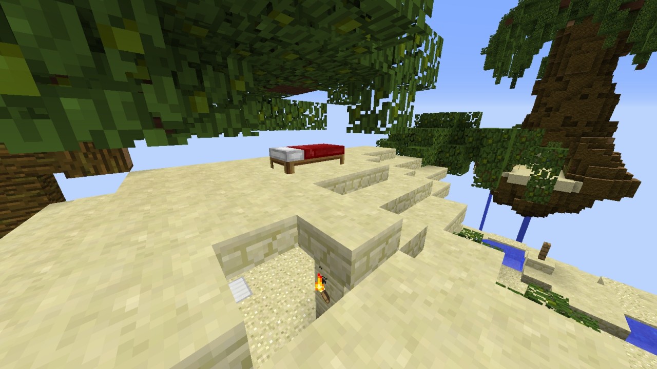 [BedWars-Map] Tropical Island by Power_Bauer Minecraft Map