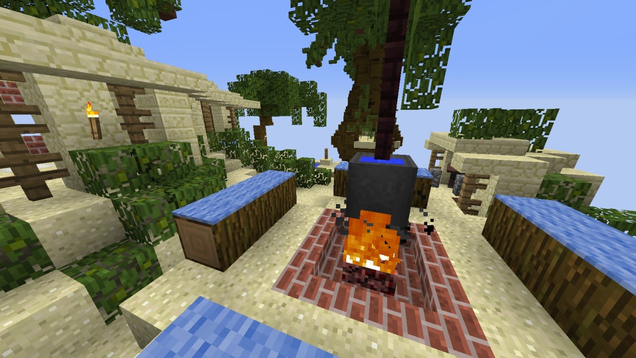 [BedWars-Map] Tropical Island by Power_Bauer Minecraft Map