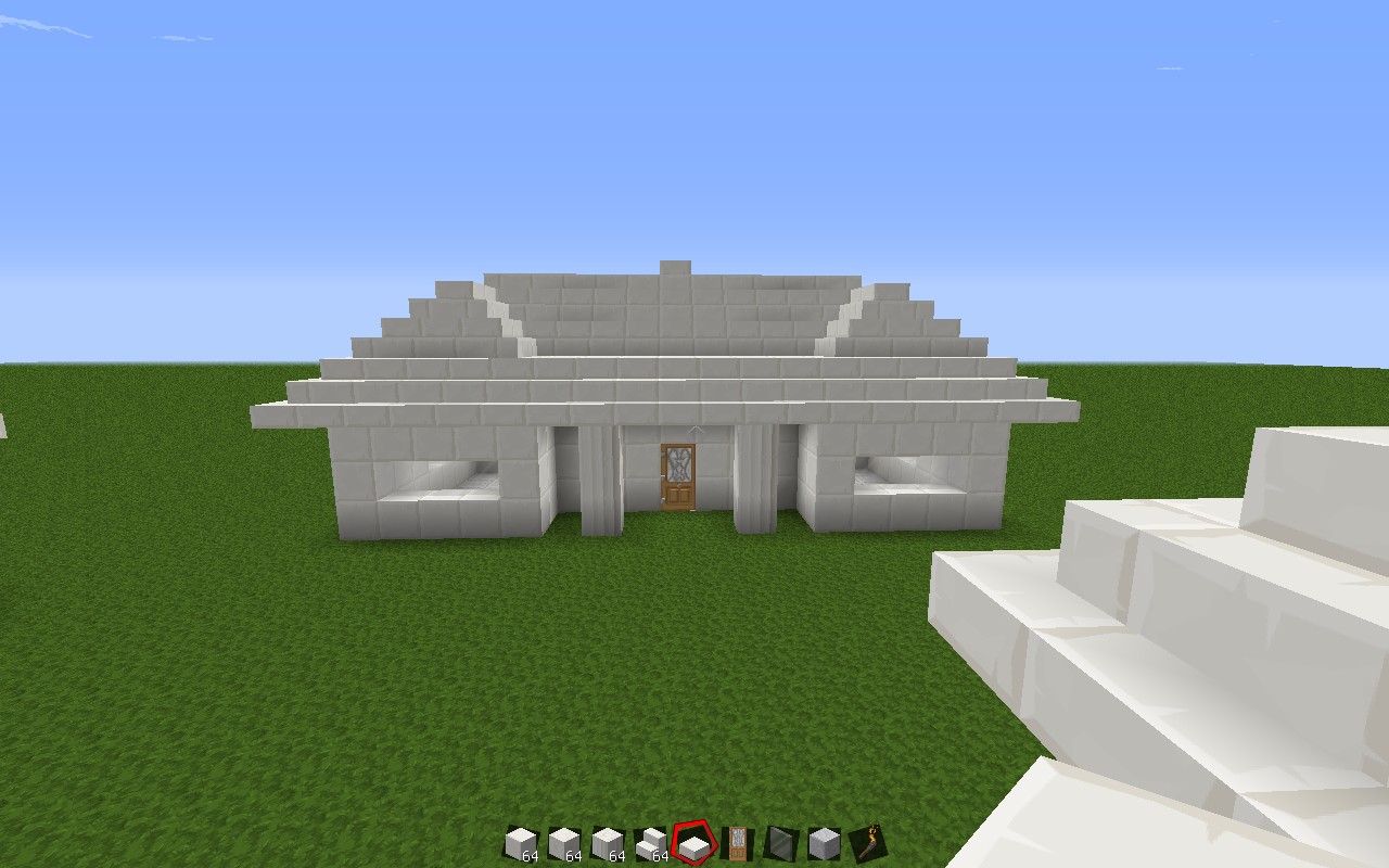 House with quartz #2 Minecraft Map