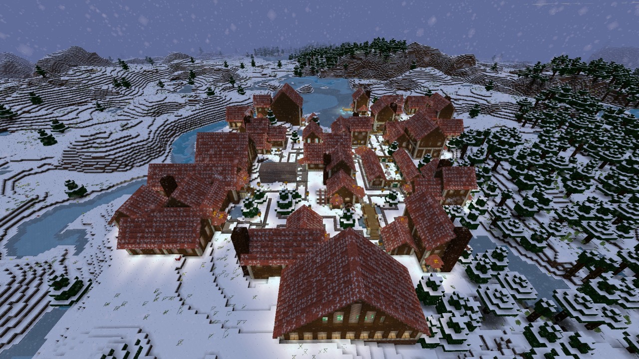 Snapshot Christmas Minecraft Map