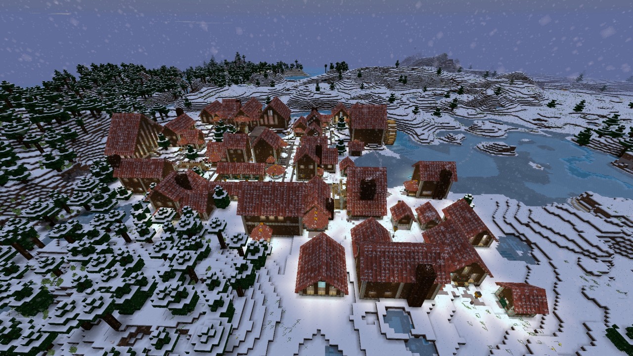 Snapshot Christmas Minecraft Map