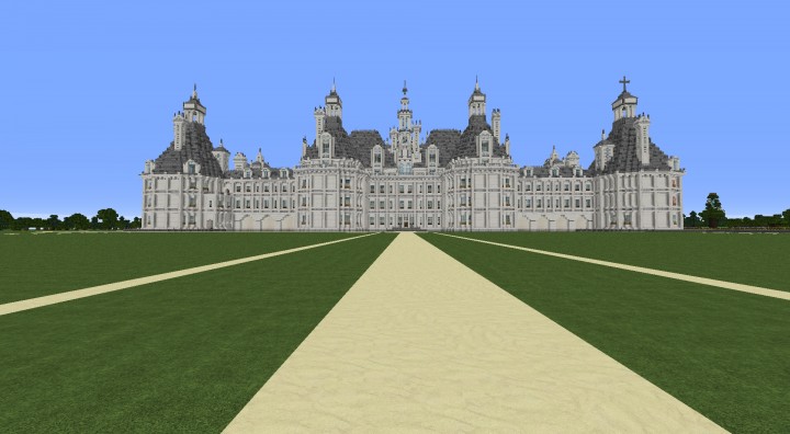 Château de Chambord/Chambord Castle Minecraft Project