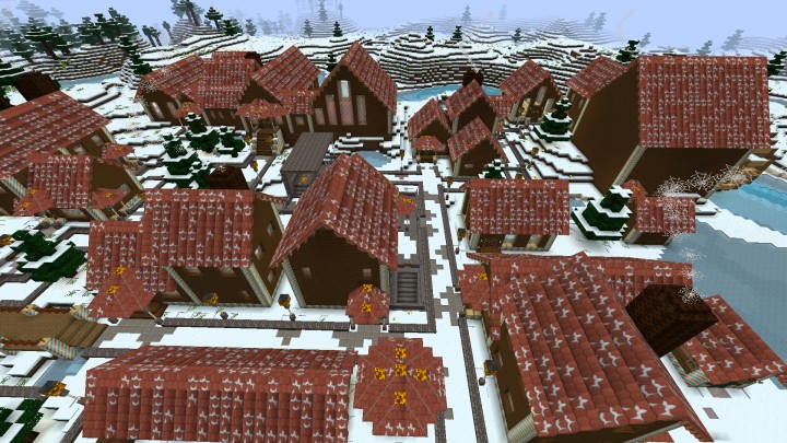 Snapshot Christmas Minecraft Map
