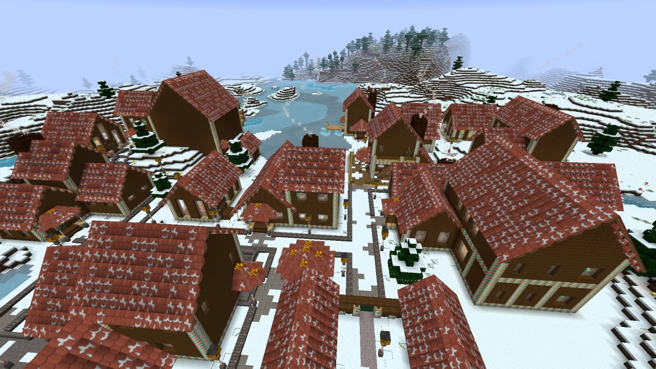 Snapshot Christmas Minecraft Map