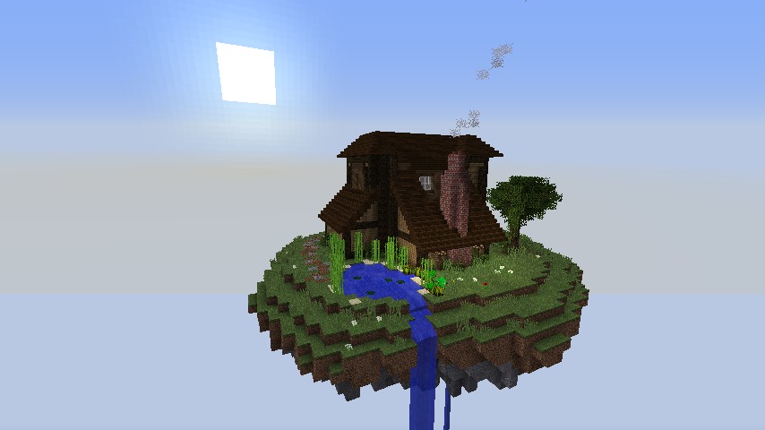 Atlanian's Floating Paradise Minecraft Map