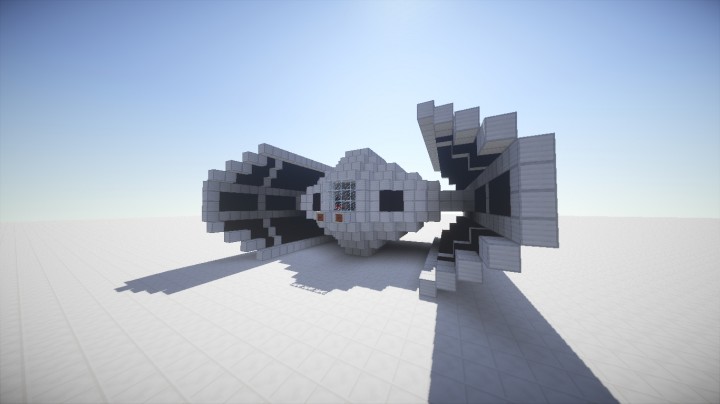 Darth Vader's TIE Advanced X1 - Replica Minecraft Map