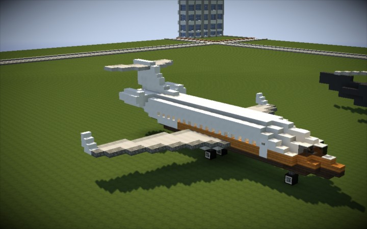 Minecraft-Private Jet Minecraft Map