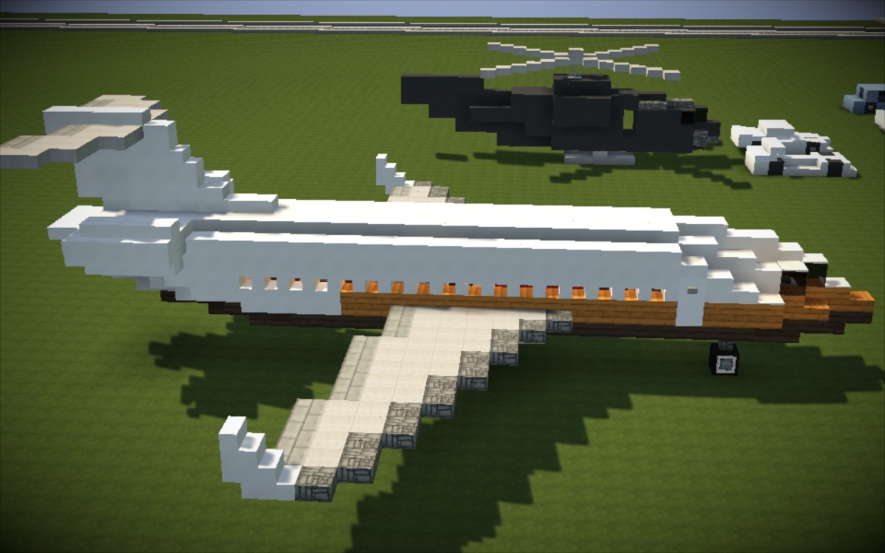 Minecraft-Private Jet Minecraft Map