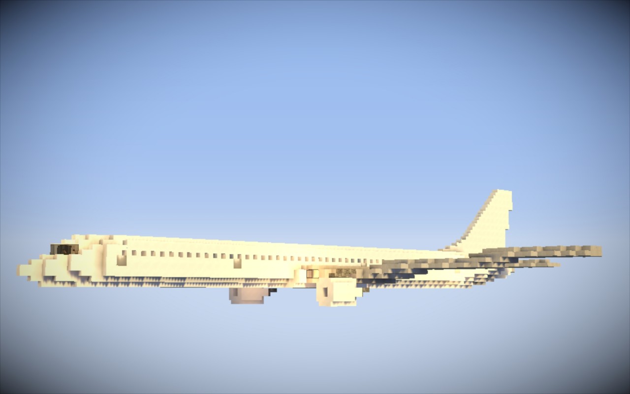 Minecraft-Boeing 777-300ER Minecraft Map