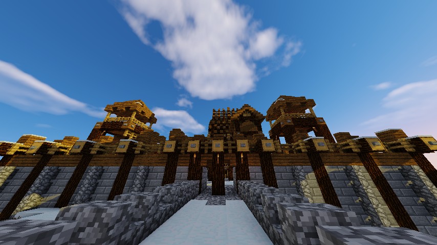 Winter Stronghold Minecraft Map