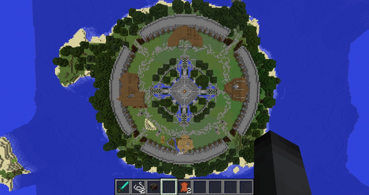 Dome Spawn Minecraft Map