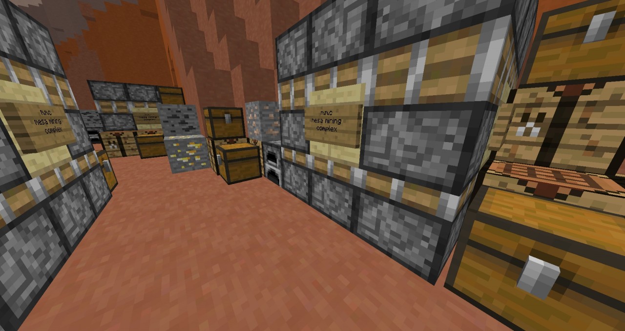 Mesa Mining Company Minecraft Map