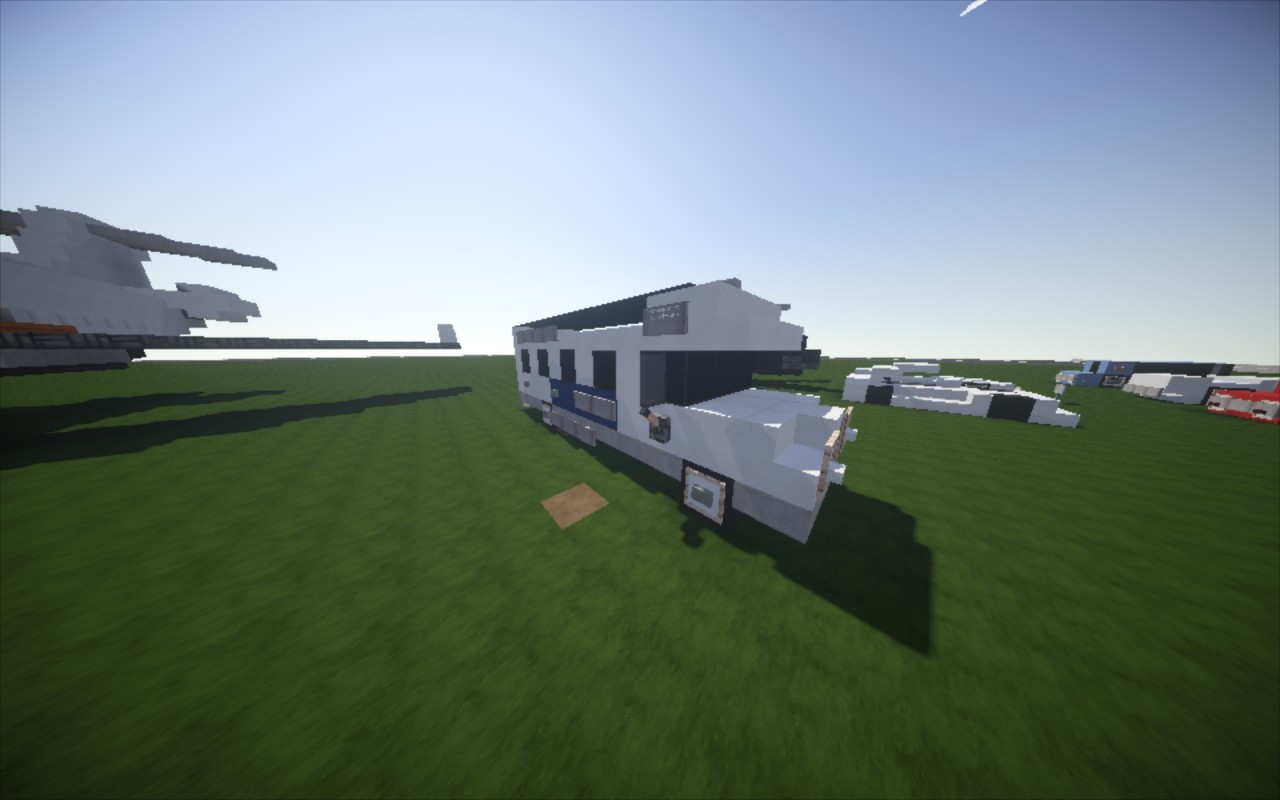 Minecraft-Prisoner transport bus Minecraft Map