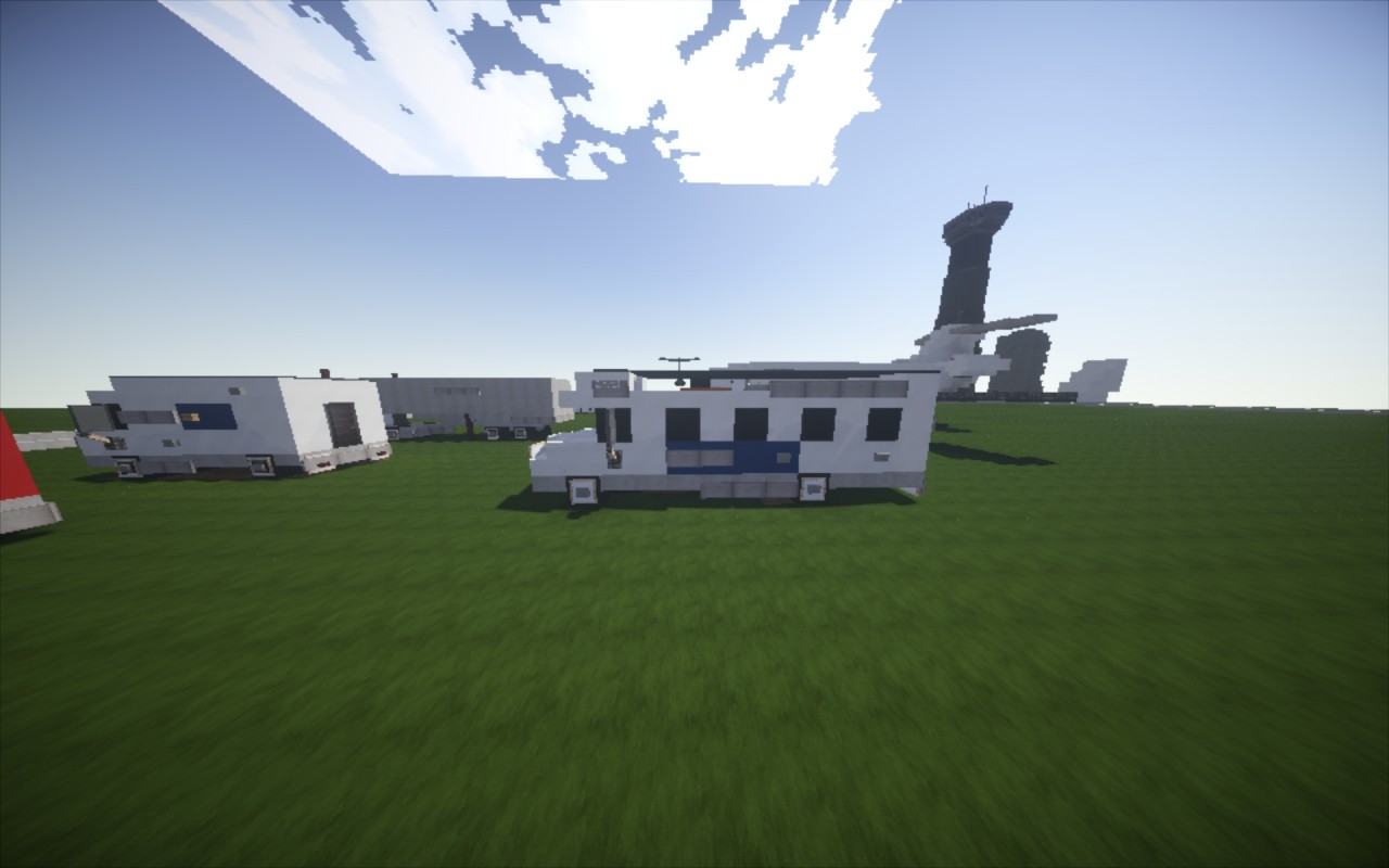Minecraft-Prisoner transport bus Minecraft Map
