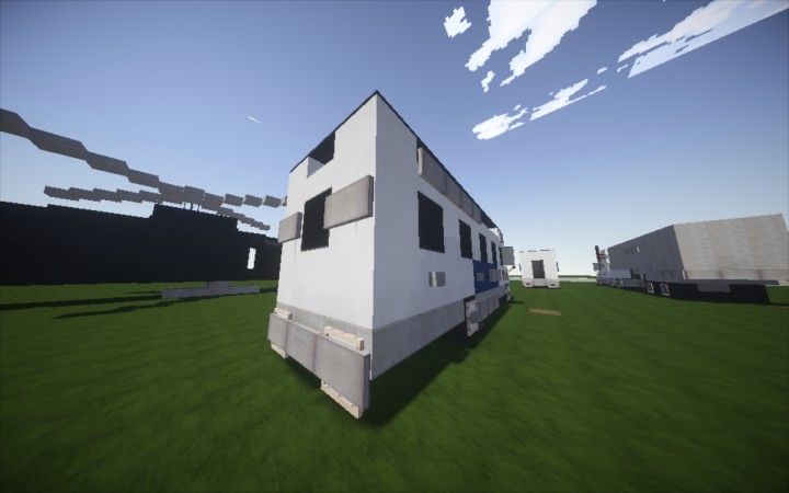 Minecraft-Prisoner transport bus Minecraft Map
