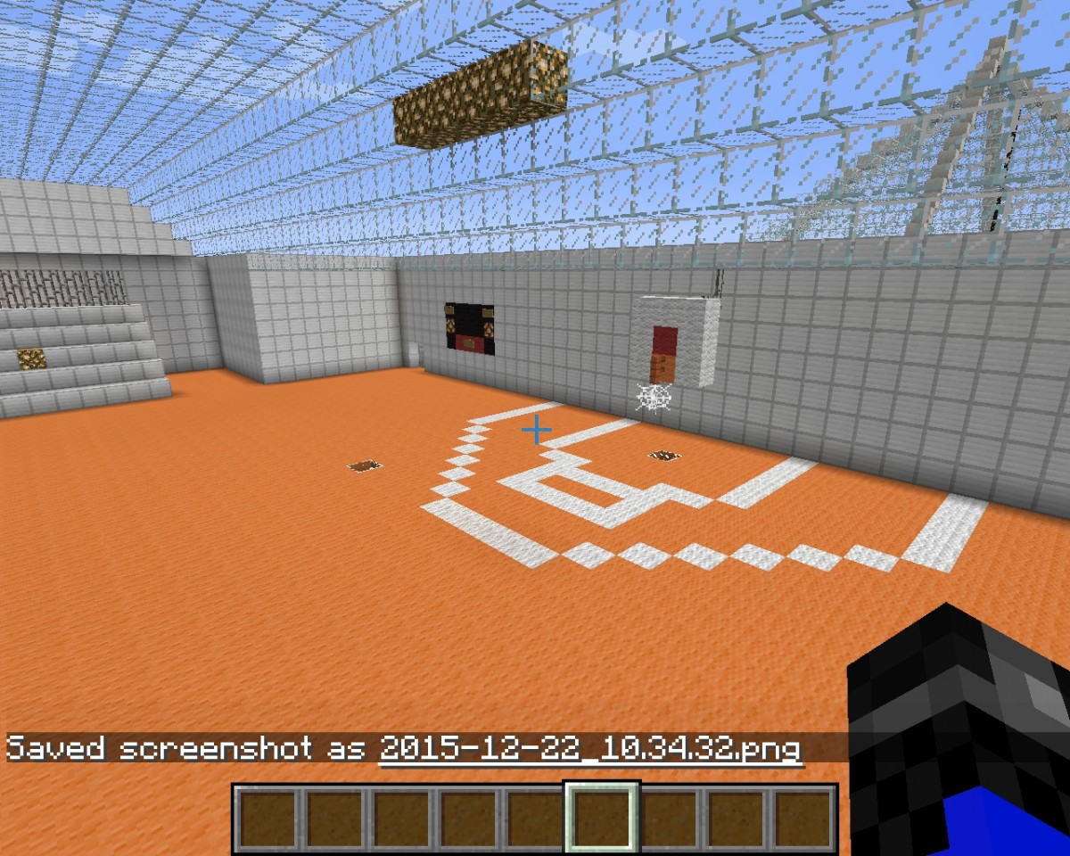 Huge Basketball Court [1.8.X] [1.9.X] [1.10.X] Minecraft Map