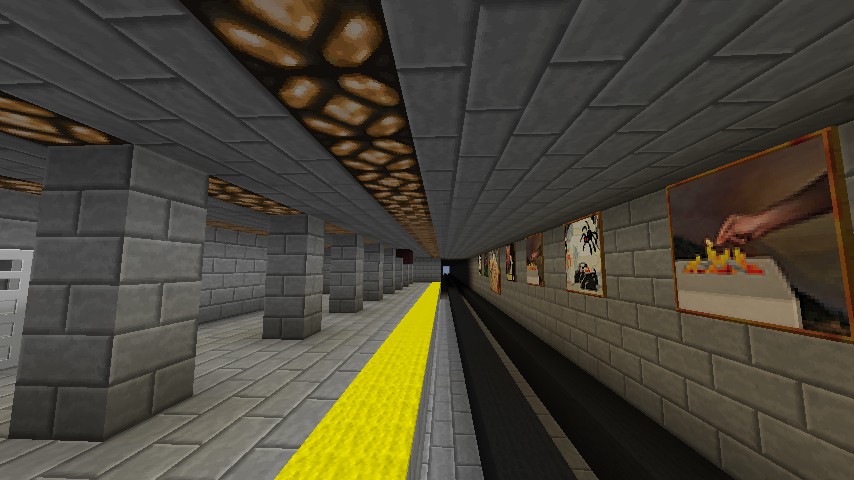 The Subway Station Minecraft Map