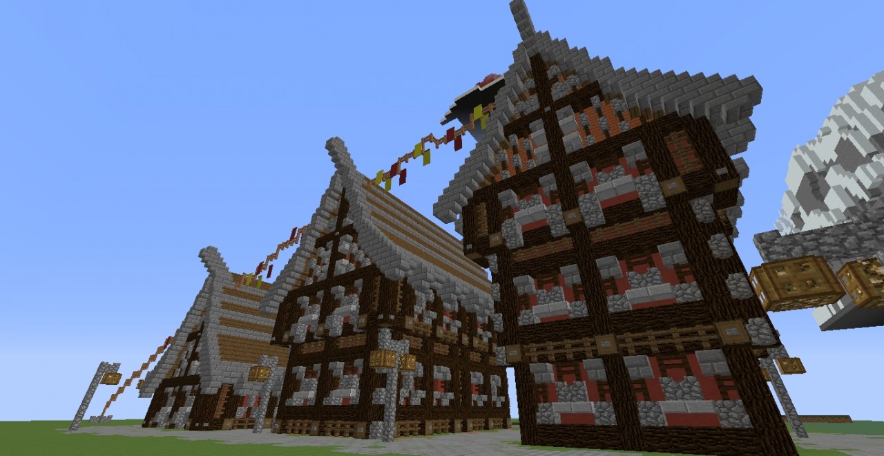 Asian Village Concept Minecraft Map