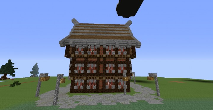 Asian Village Concept Minecraft Map