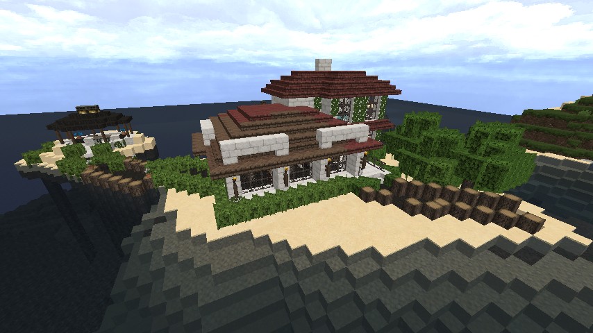 Tuscan Styled Modern Mansion Minecraft Map
