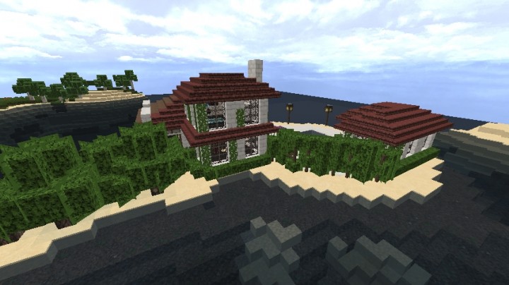 Tuscan Styled Modern Mansion Minecraft Map